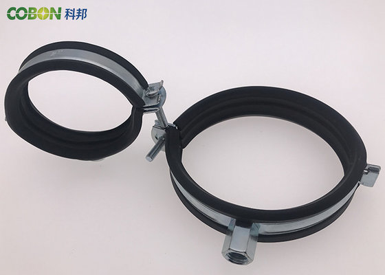 Galvanized Pipes Clamp Type Rubber Pipe Clamp Bracket High Pressure Clamps For Pipes