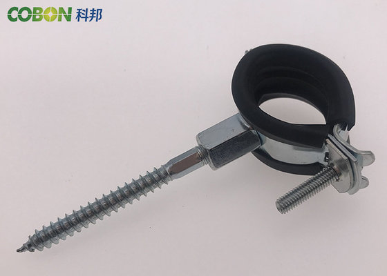 High quanlity clamp blue and white cast iron pipe clamp
