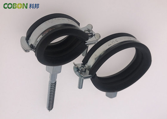 High quanlity clamp blue and white cast iron pipe clamp