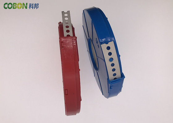 Rounded Duct Hanger Strap Metal Strapping Tape Galvanized Surface Treatment