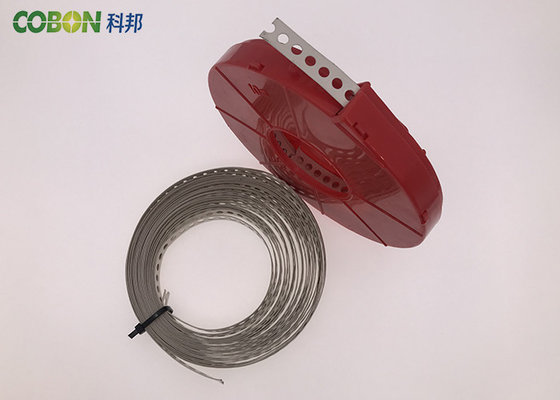 Professional Steel HPAV System Galvanised Fixing Band Perforated Metal Strap