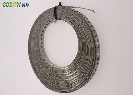 Professional Steel HPAV System Galvanised Fixing Band Perforated Metal Strap