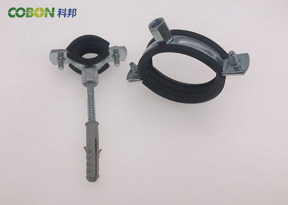 ISO9001 Heavy Duty Hose Adjustable Pipe Clamp Cast Iron Customized