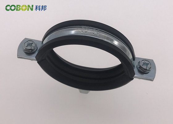 Zinc Color Plated Steel Pipe Clamps Cast Iron Heavy Duty Pipe Clamps