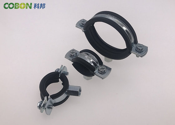 Zinc Color Plated Steel Pipe Clamps Cast Iron Heavy Duty Pipe Clamps