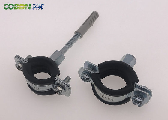Adjustable Steel Cast Iron Pipe Clamps With A Clip Iron Sheet Material