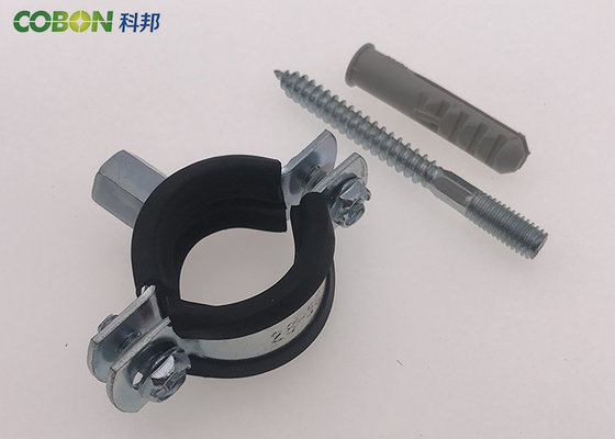 Round Copper Pipe Brackets Friction Clamp For Pipe Split Ring