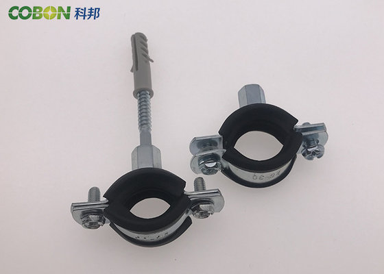 Zinc Plating Steel Cast Iron Pipe Clamps Set Types Square DC01
