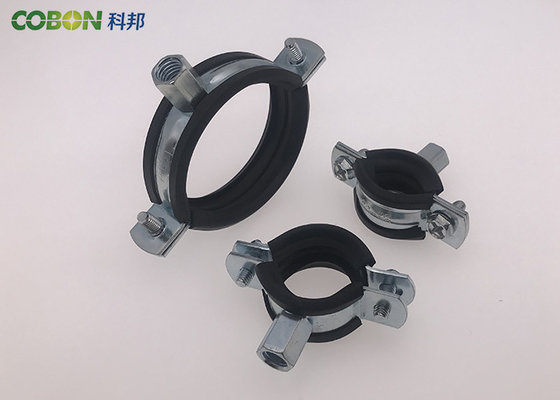 Zinc Plating Copper Split Pipe Clamp For Heavy Duty Pipe 3/8 - 8 Inch