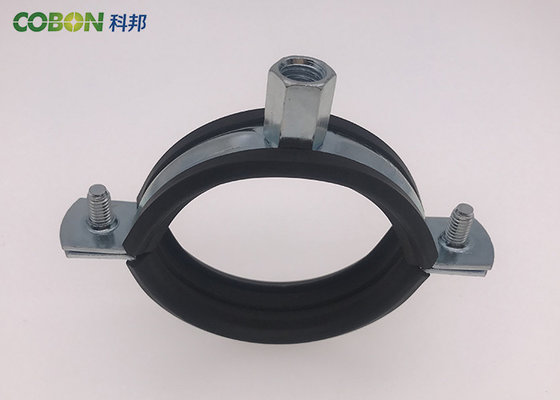 High Pressure Cast Iron Pipe Clamps Zinc Plating  Paint Spraying Surface