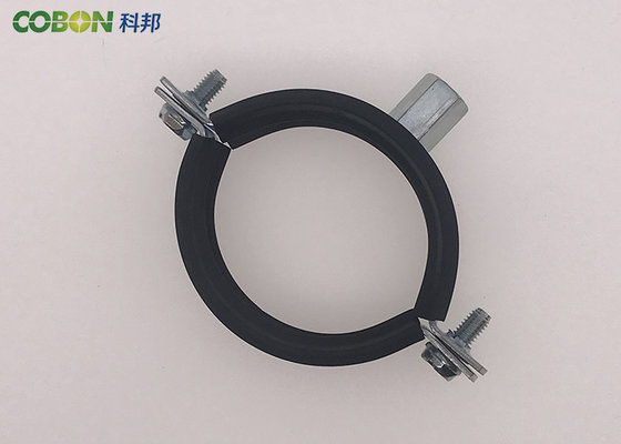 Multicolor Pleated Cast Iron Pipe Clamps For High Pressure Pipes Holding