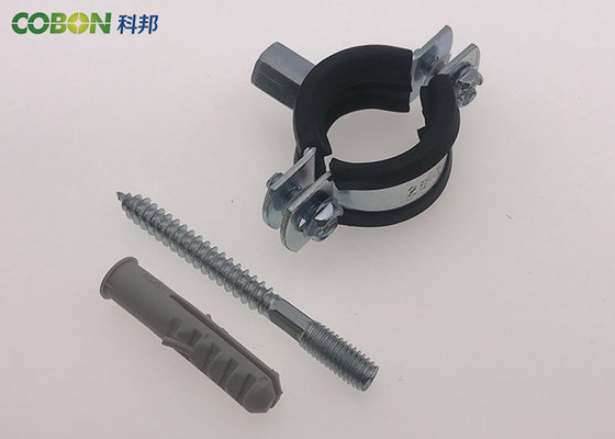 Zinc Plating Cast Iron Pipe Mounting Clamps Black Iron Pipe Hangers