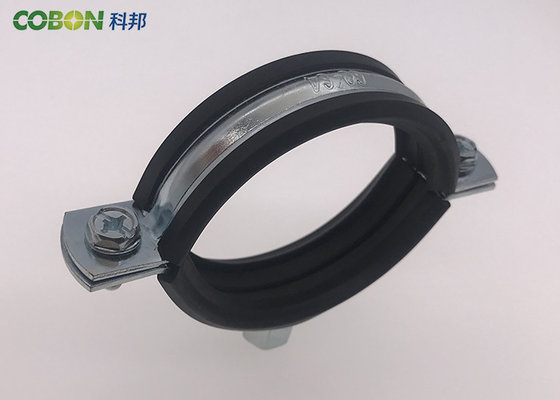 18mm-200mm Dia Cast Iron Pipe Clamps with 45+-5° Shore Hardness