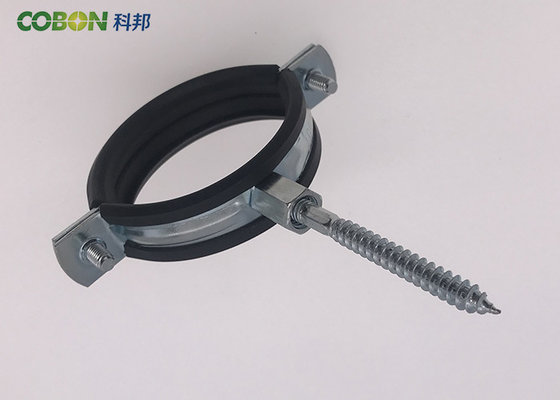 Welding type Cast Iron Pipe Clamps with EPDM Rubber Zinc Plated steel