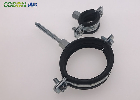 Wall Mount Heavy Duty Cast Iron Pipe Clamps Plus 10 Pipe Clamp With EPDM