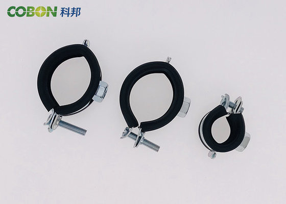 New Fashion Pipe Fitting Galvanized Steel Pipe Repair Clamp Rubber Lined Pipe Clamps