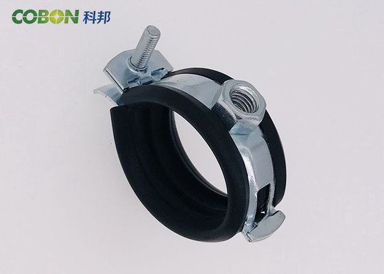 Connection Welding Rubber Lined Pipe Clamp  Lndustrial Rubber Clamps For Pipes
