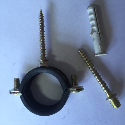 M6 Galvanized Pipe Clamps , Concrete Pump Pipe Clamp ISO9001 Certification