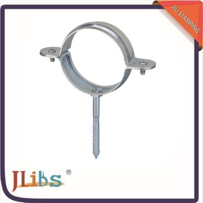 Custom Thread Saddle Pipe Clamps Metal High Performance 1.2MM Thickness