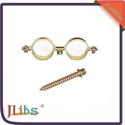 M6 Round Gas Pipe Clamp , Superfine Pipe Ring Clamp Iso9001 Certification