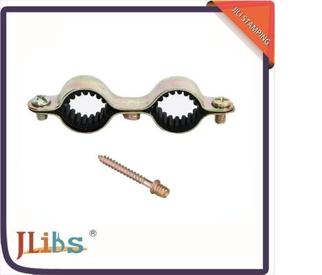 High Temperature Hydraulic Pipe Clamp Bracket , Galvanised Tube Clamps
