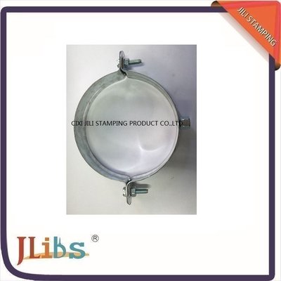 Galvanized Pipe Clamps M7 / M8 Lighter Pipe Clamps Without Coating