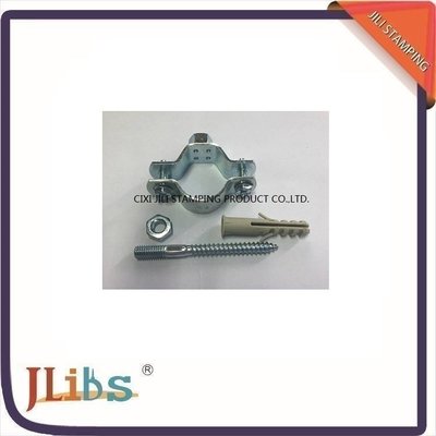 1/2“ 3/4“ 1” Carbon Steel Hanging Pipe Clamps With Plastic Anchor