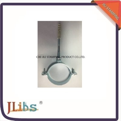 G Type Gas Pipe Clips Carbon Steel St12 Material Welding Size 22mm - 200mm