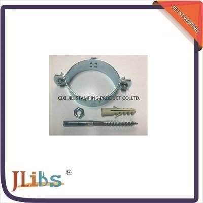 G Type Gas Pipe Clips Carbon Steel St12 Material Welding Size 22mm - 200mm