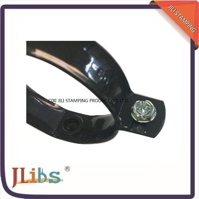 Plated Black Color 60mm Size Pipe Wall Clamp With Drop Forged Technology