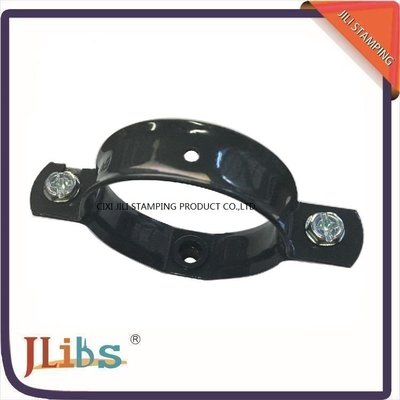 Plated Black Color 60mm Size Pipe Wall Clamp With Drop Forged Technology