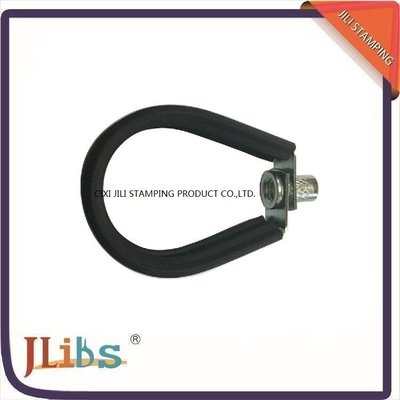 Carbon Steel Hanging Pipe Clamps / Pipe Hanging Brackets With Epdm Rubber