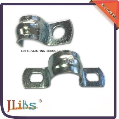 U Type 2320 Galvanized Pipe Clamp Quick Release Without Rubber , 1.2mm Thickness