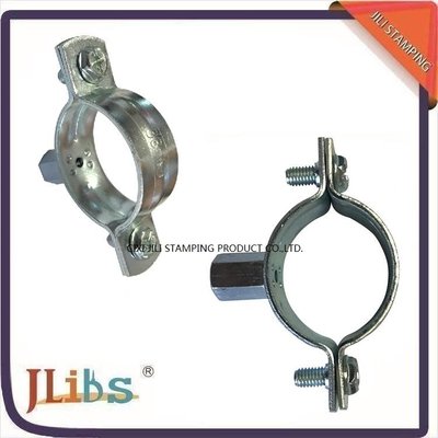 Galvanized Iron / Stainless Steel / Q235 Carbon Steel Pipe Brackets And Pipe Hanging System