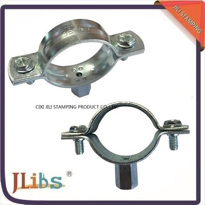 Carbon Steel Material Galvanized Pipe Clamp Fittings Standoff Pipe Clamps