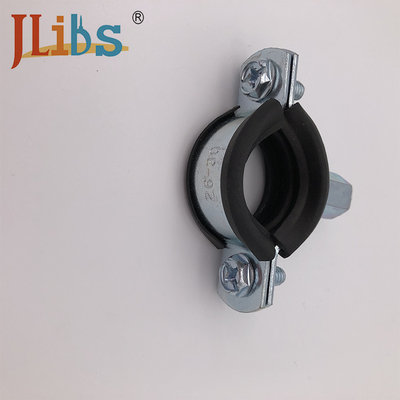 Environmental Galvanized Pipe Clamps / Multicolor Pleated Exhaust Pipe Clamp