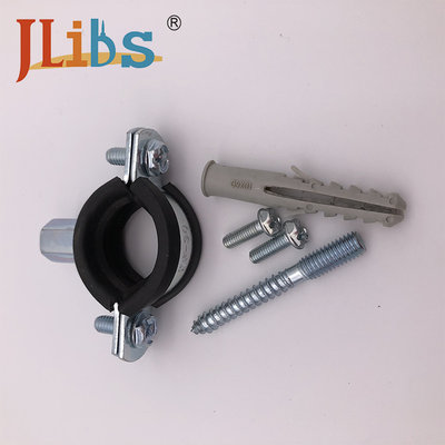 Half Saddle Iron Steel Zinc Plated Galvanized Pipe Clamps 18mm - 200mm