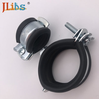 Carbon Steel / Stainless Steel Galvanised Tube Clamps , Thickness 1.8-2.0mm
