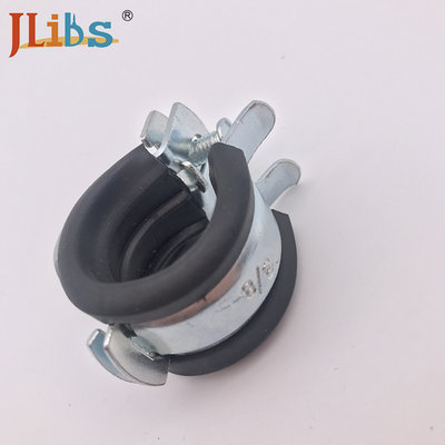 Carbon Steel / Stainless Steel Galvanised Tube Clamps , Thickness 1.8-2.0mm