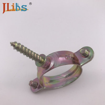 Steel Building Wall Mount Pipe Clamp Metal Tube Clips Wall Mount Pipe Clamp