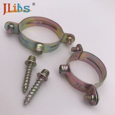 Steel Building Wall Mount Pipe Clamp Metal Tube Clips Wall Mount Pipe Clamp