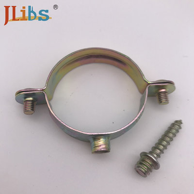 Zinc Galvanized Single M6 Pipe Clamp Fittings Without Rubber