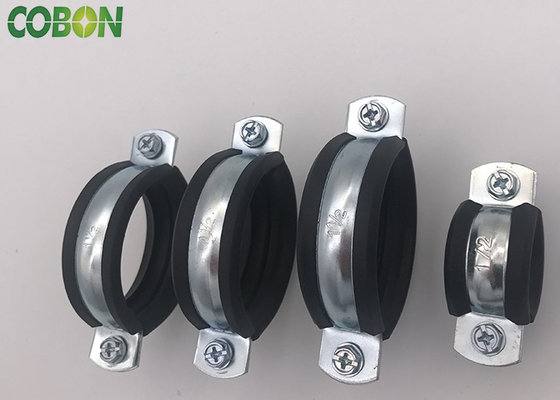 18mm-200mm Size Hanging Pipe Clamps Carbon Steel Wall Mount Pipe Clamp