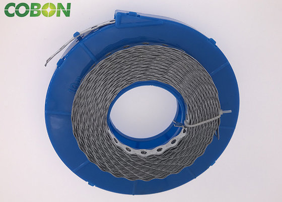Rounded Metal Fixing Band HVAC Duct Fasten Banding Cable Trunking Ducting