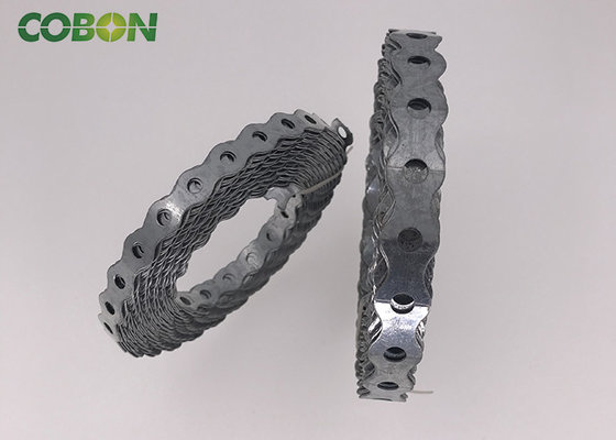 Color Coating Metal Fixing Band For Joist Strutting / Window Frame