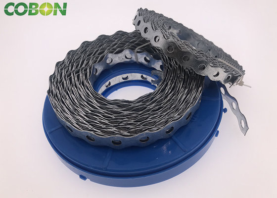 Perforated Steel Metal Fixing Band 10 Meter Straight Flange Banding ISO9001 Certification