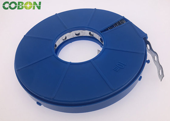 Wood  Plumbers Tape Metal Punched Perforated Metal Strap / Steel Fixing Band