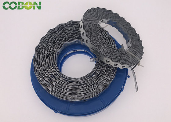 Galvanized Steel or Coating Perforated Banding Strap For Hanging Large Sized Pipes