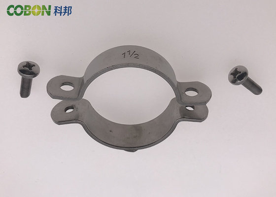 Stainless Steel Metal Pip Pipe Clamps Coupling Welded Metal 4 Inch Pipe Clamp Plain