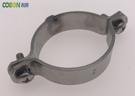 20mm 30mm Width Wall Mount Pipe Clamp With Nut Tapping Screw Nylon Plug